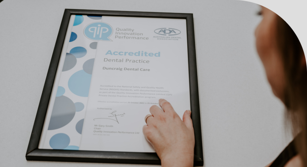 QIP Accreditation – Duncraig Dental Care